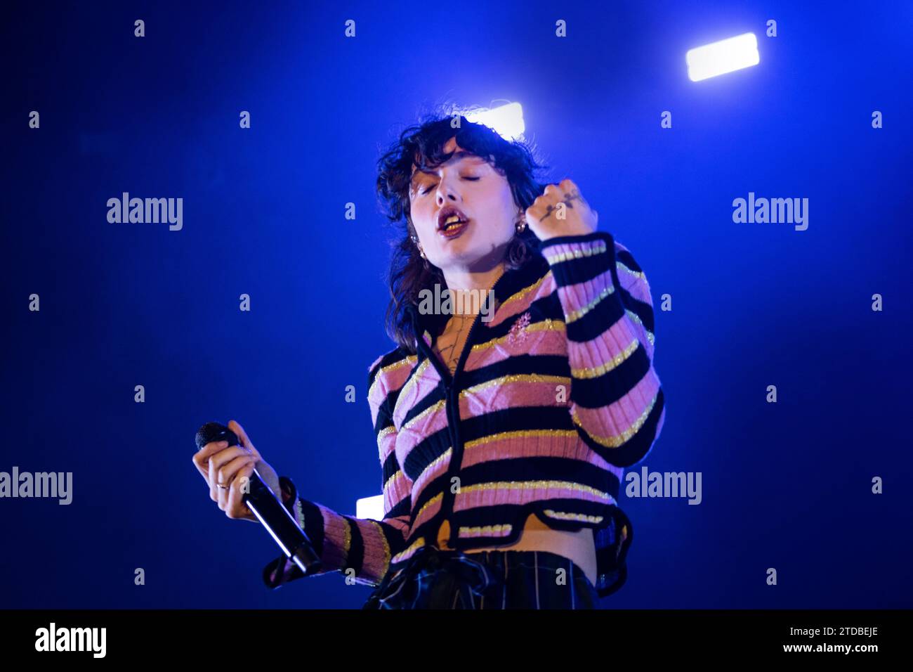 Francesca Calearo aka Madame, an Italian rapper, singer and songwriter ...