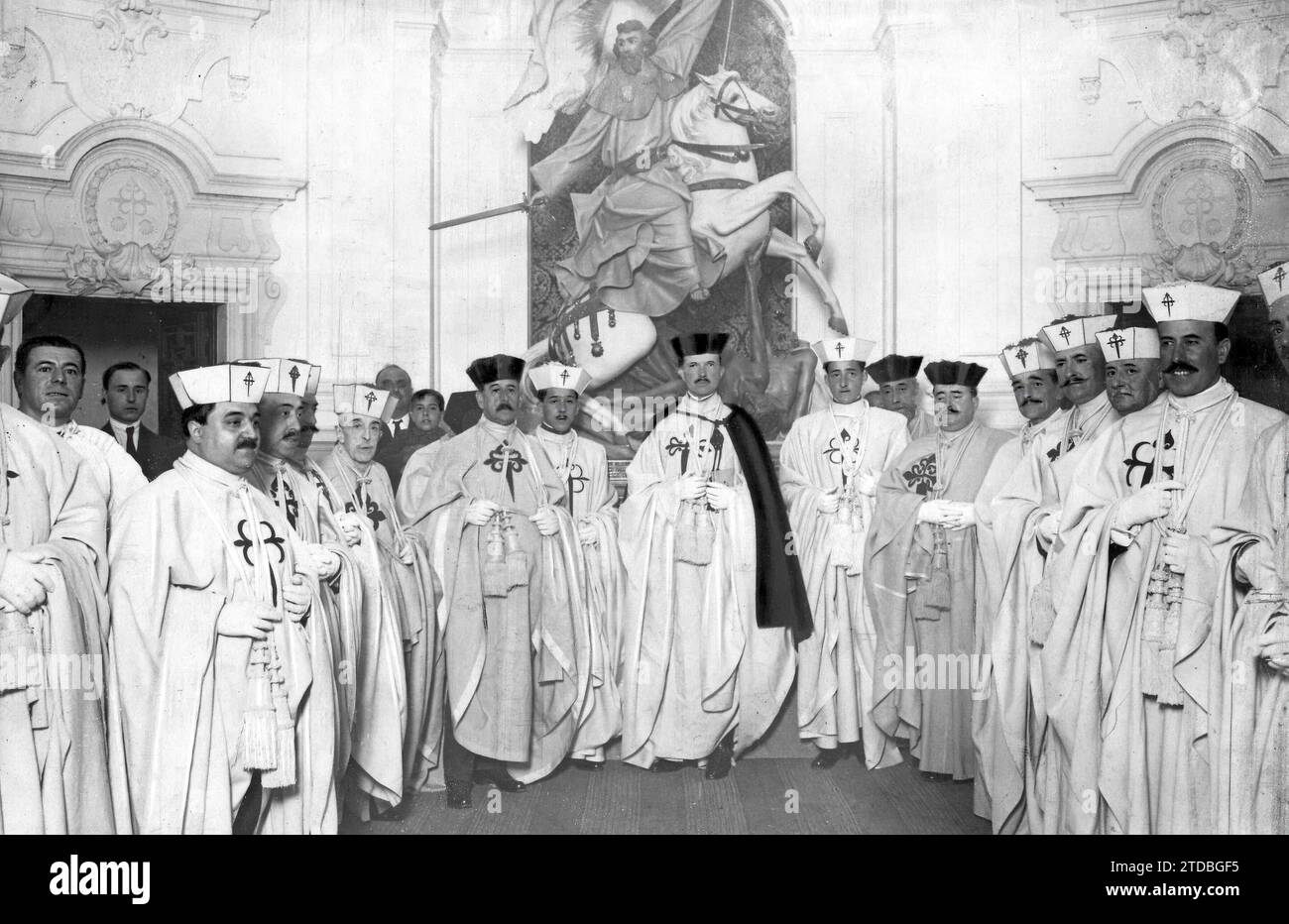 05/31/1918. In the church of the Commanders of Santiago, in Madrid. HRH ...