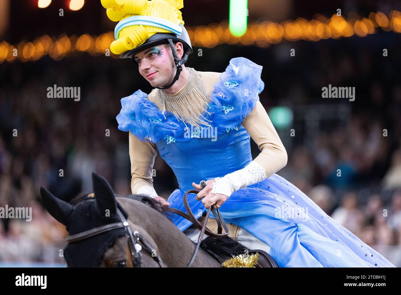 London, UK. December 17, 2023. Jo Stockdale and Jodie Hall McAteer ...