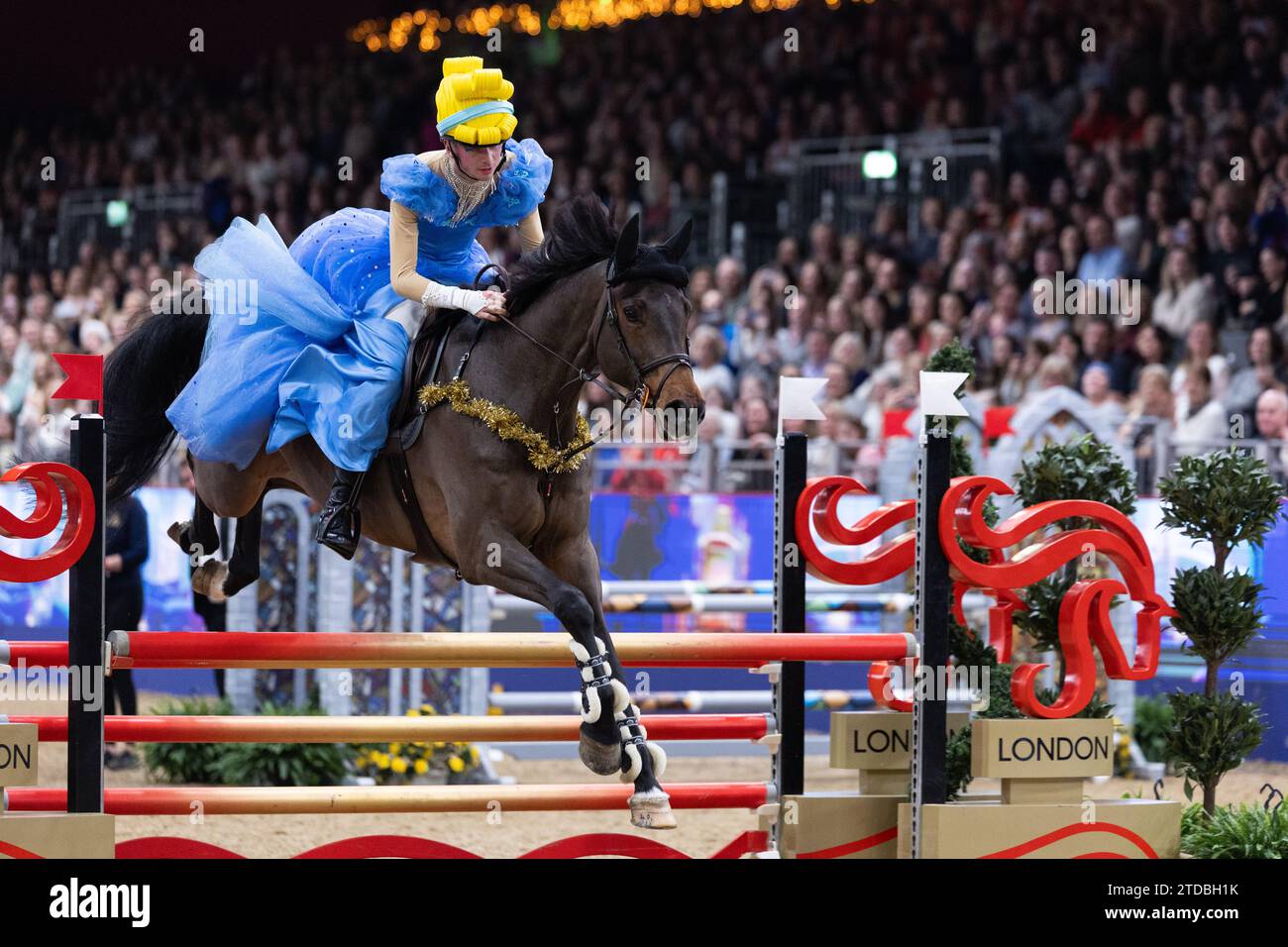 London, UK. December 17, 2023. Jo Stockdale and Jodie Hall McAteer ...
