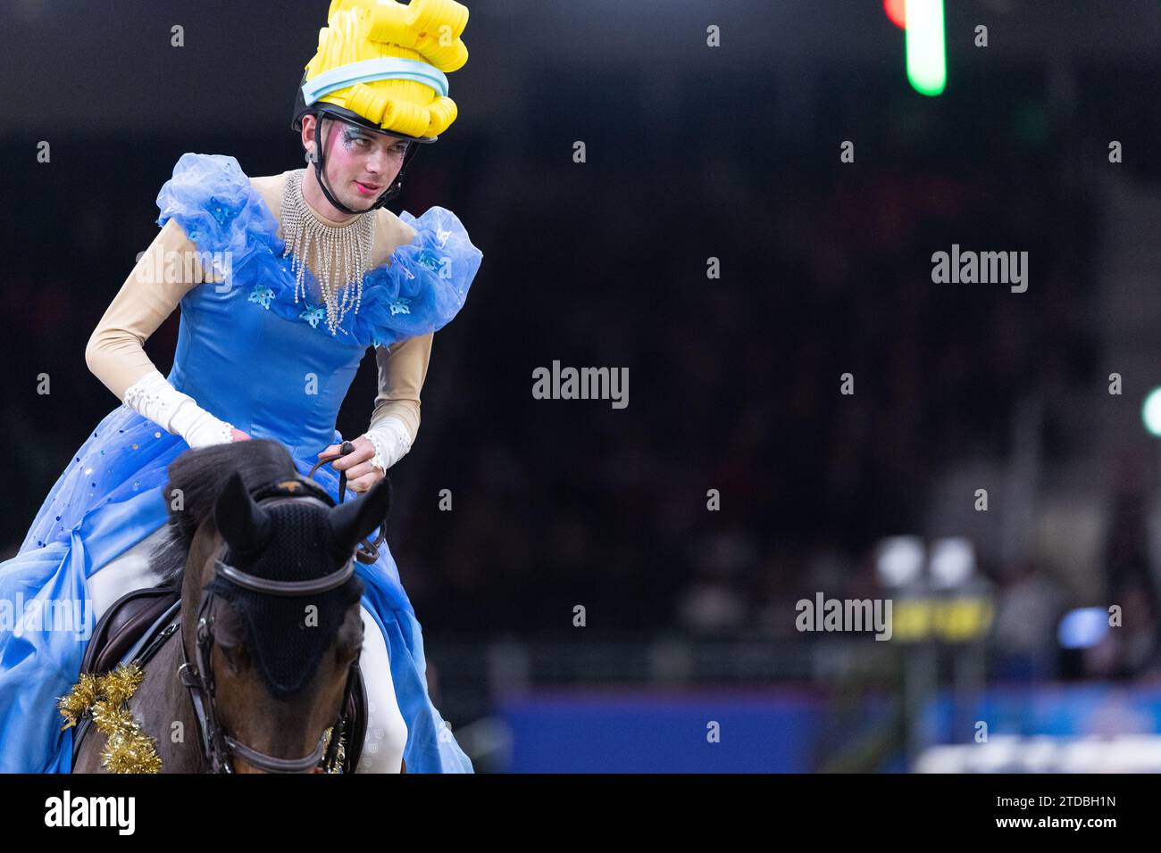 London, UK. December 17, 2023. Jo Stockdale and Jodie Hall McAteer ...