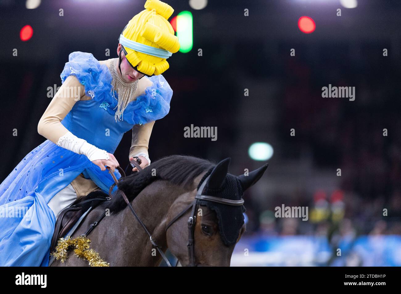 London, UK. December 17, 2023. Jo Stockdale and Jodie Hall McAteer ...