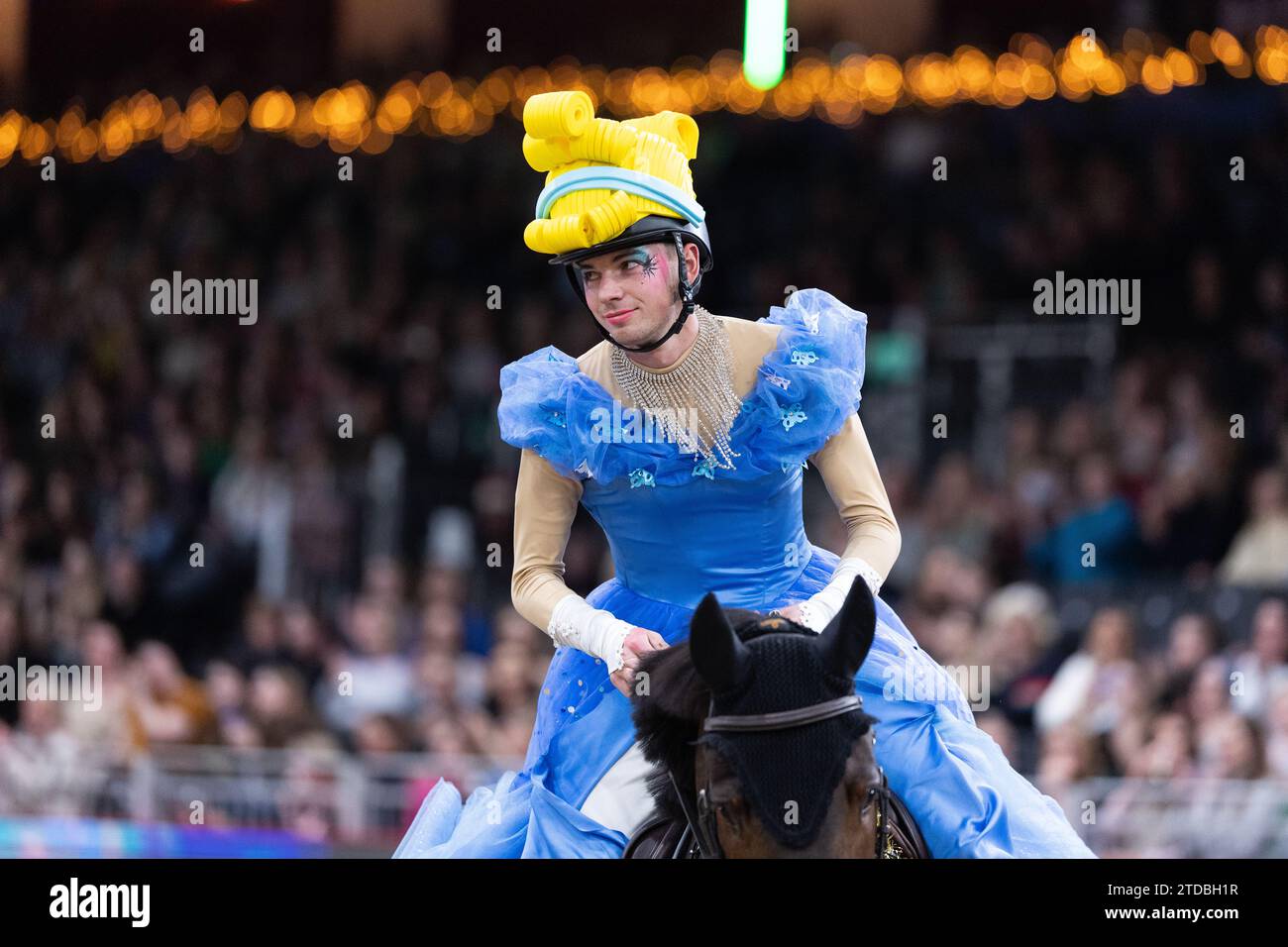 London, UK. December 17, 2023. Jo Stockdale and Jodie Hall McAteer ...