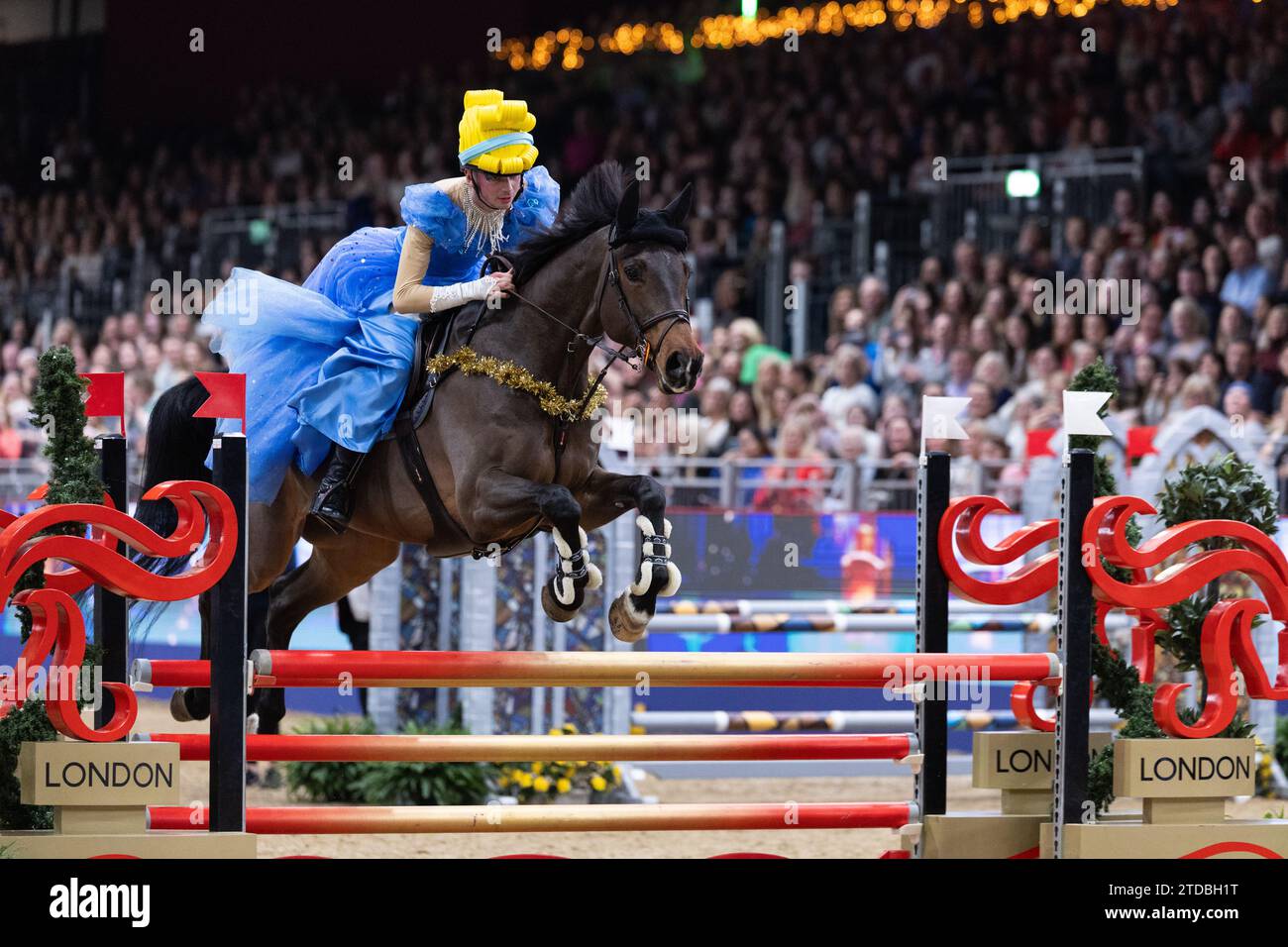 London, UK. December 17, 2023. Jo Stockdale and Jodie Hall McAteer ...