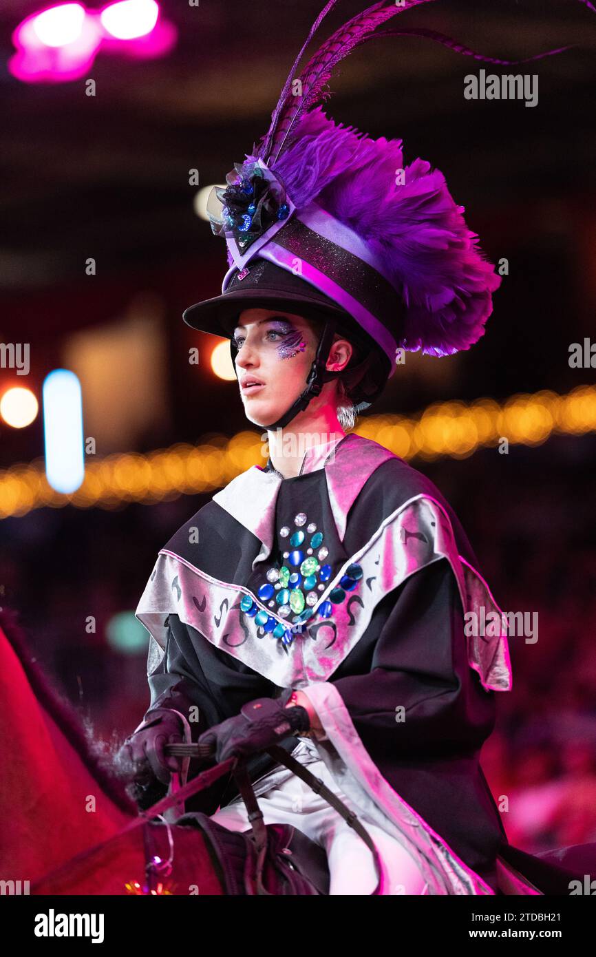 Tim Gredley and Lily Attwood dressed as Aladdin & Azerbanana during the ...