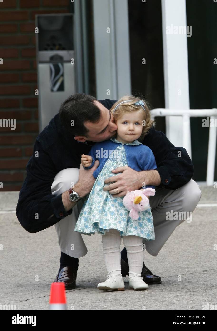 04/30/2007. madrid, 1-5-07-birth of the infanta sofia, second daughter ...