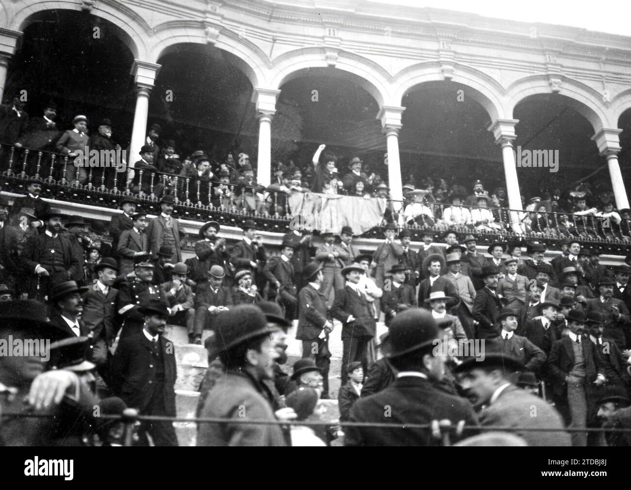 04/01/1906. The Baroness de Rothschild, who occupied box number 11 in ...