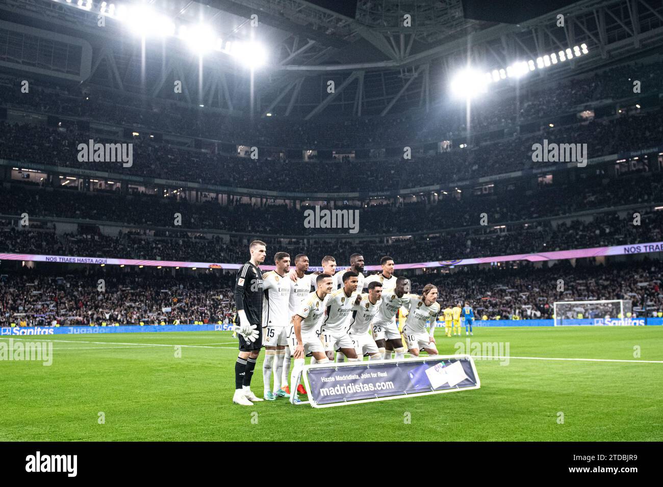 Madrid, Spain. 17th December 2023; Santiago Bernabeu Stadium, Madrid ...