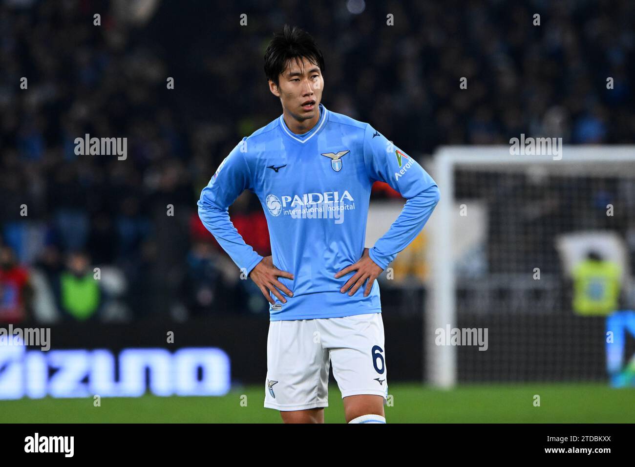 Rome, Italy. 17th Dec, 2023. Daichi Kamada of SS Lazio looks on during ...
