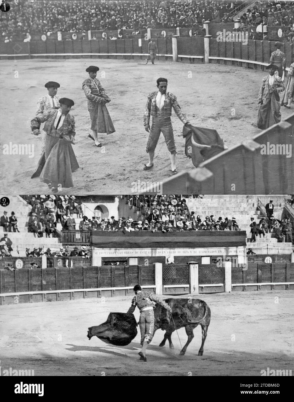 05/25/1919. From yesterday's bullfight in the plaza of Madrid. 1 ...