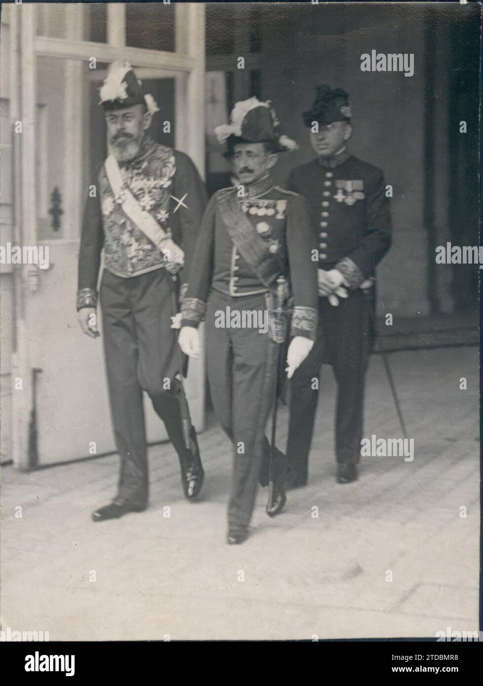 03/30/1921. The new Minister of the Netherlands in Madrid, Mr. Jonker R ...