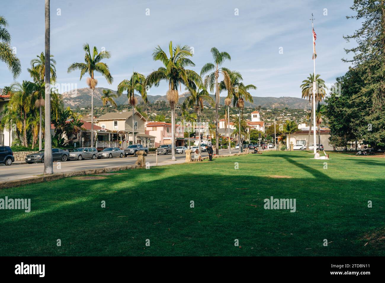 Santa Barbara, California, USA - December 10, 2023. Santa Barbara ...