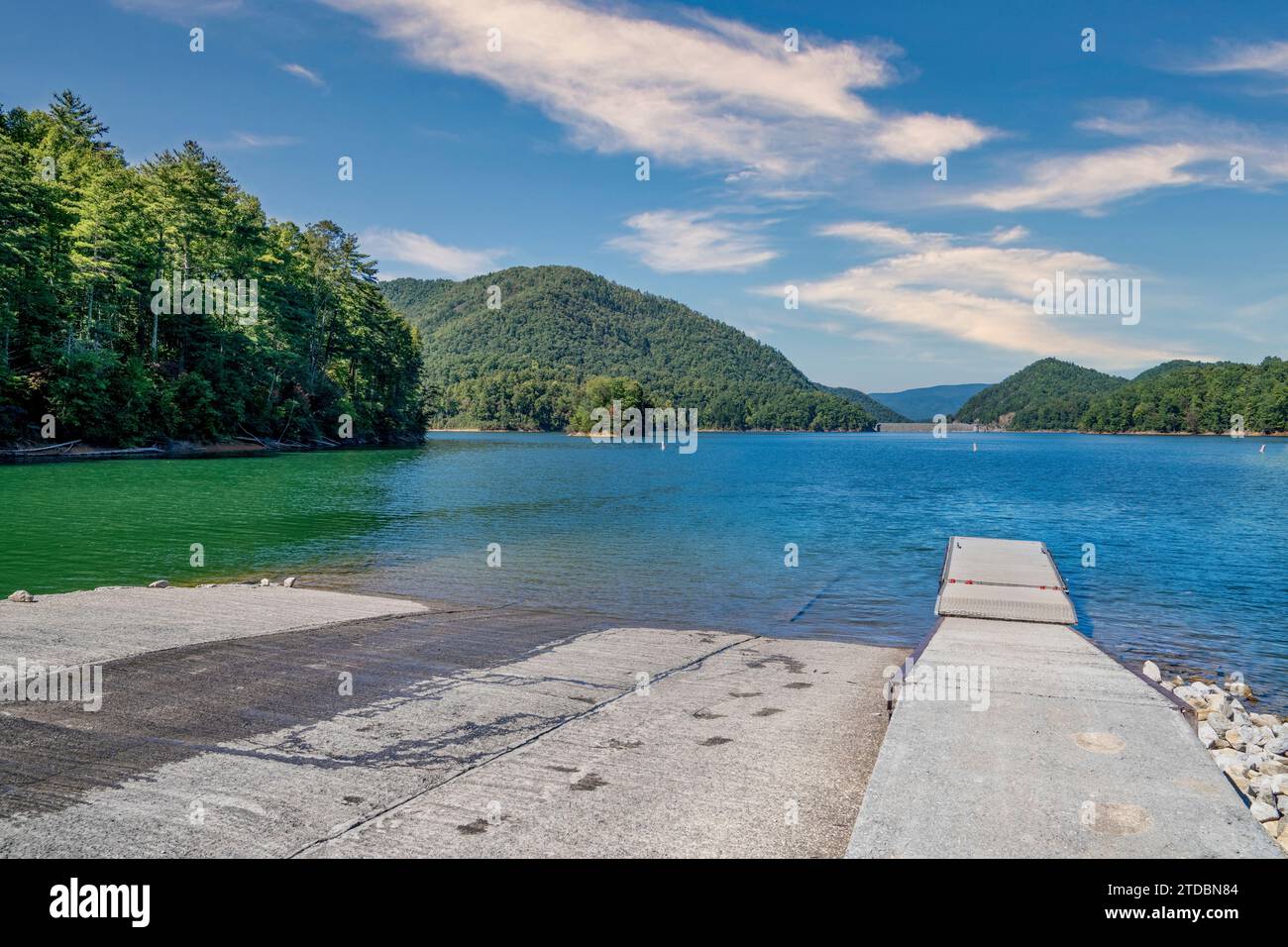 The Rat Branch Boat Ramp in Cherokee National Forest; Hampton ...