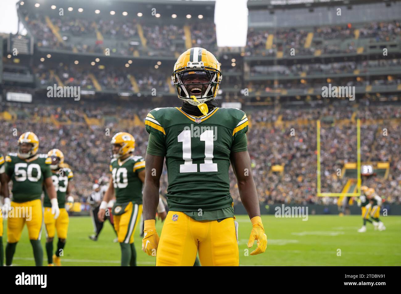Green Bay, WI, USA. 17th Dec, 2023. Green Bay Packers wide receiver ...