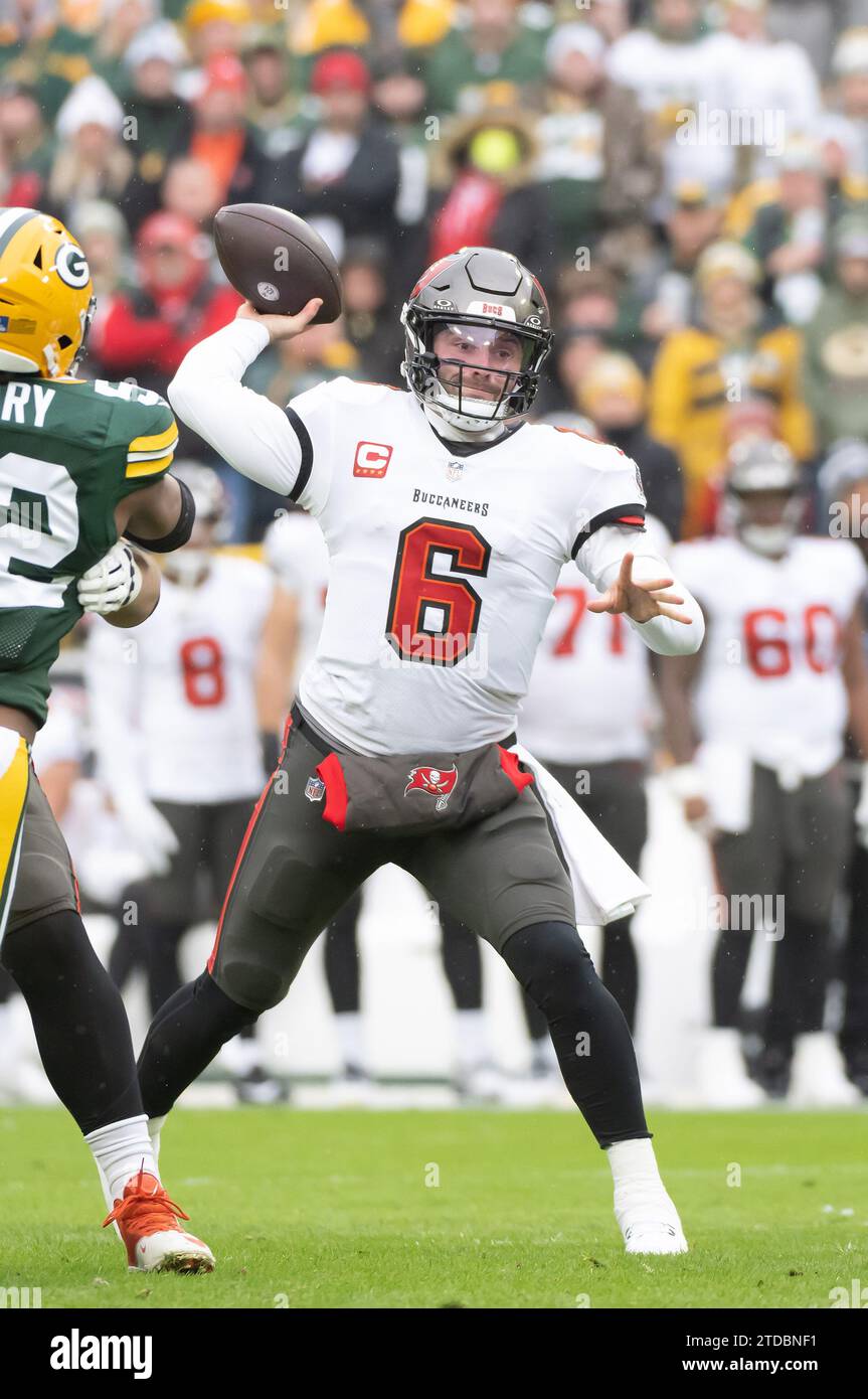 Green Bay, WI, USA. 17th Dec, 2023. Tampa Bay Buccaneers quarterback ...