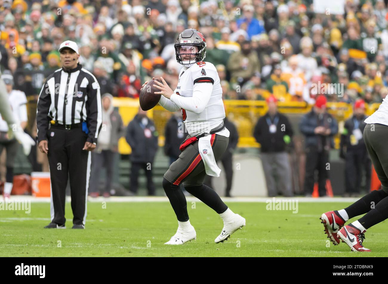 Green Bay, WI, USA. 17th Dec, 2023. Tampa Bay Buccaneers quarterback ...