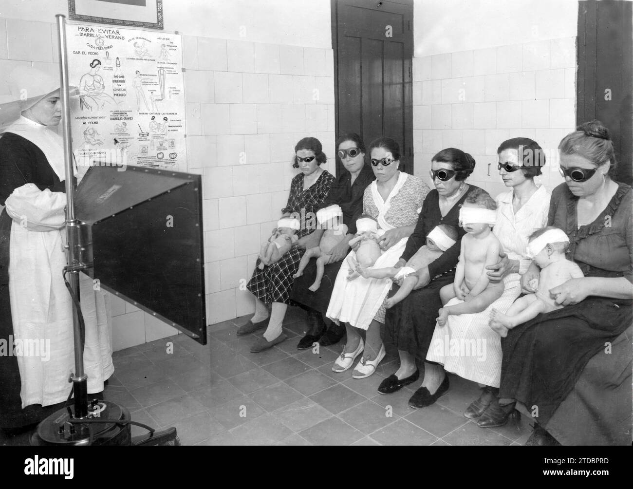 Seville, April 1935. Charitable institution "Los Amigos del Niño ...