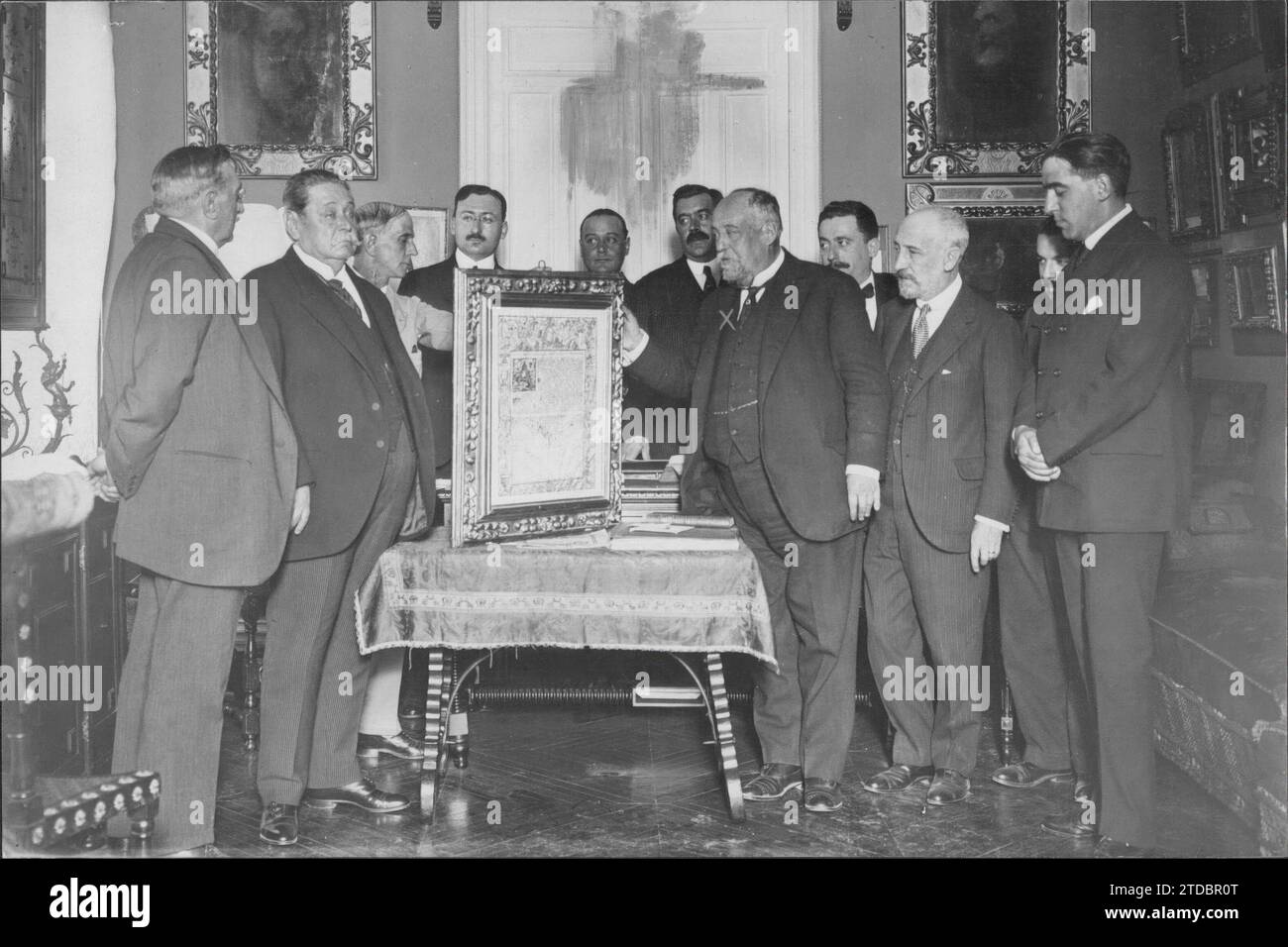 07/12/1919. Madrid. Tribute to an illustrious doctor. Doctor Francisco ...