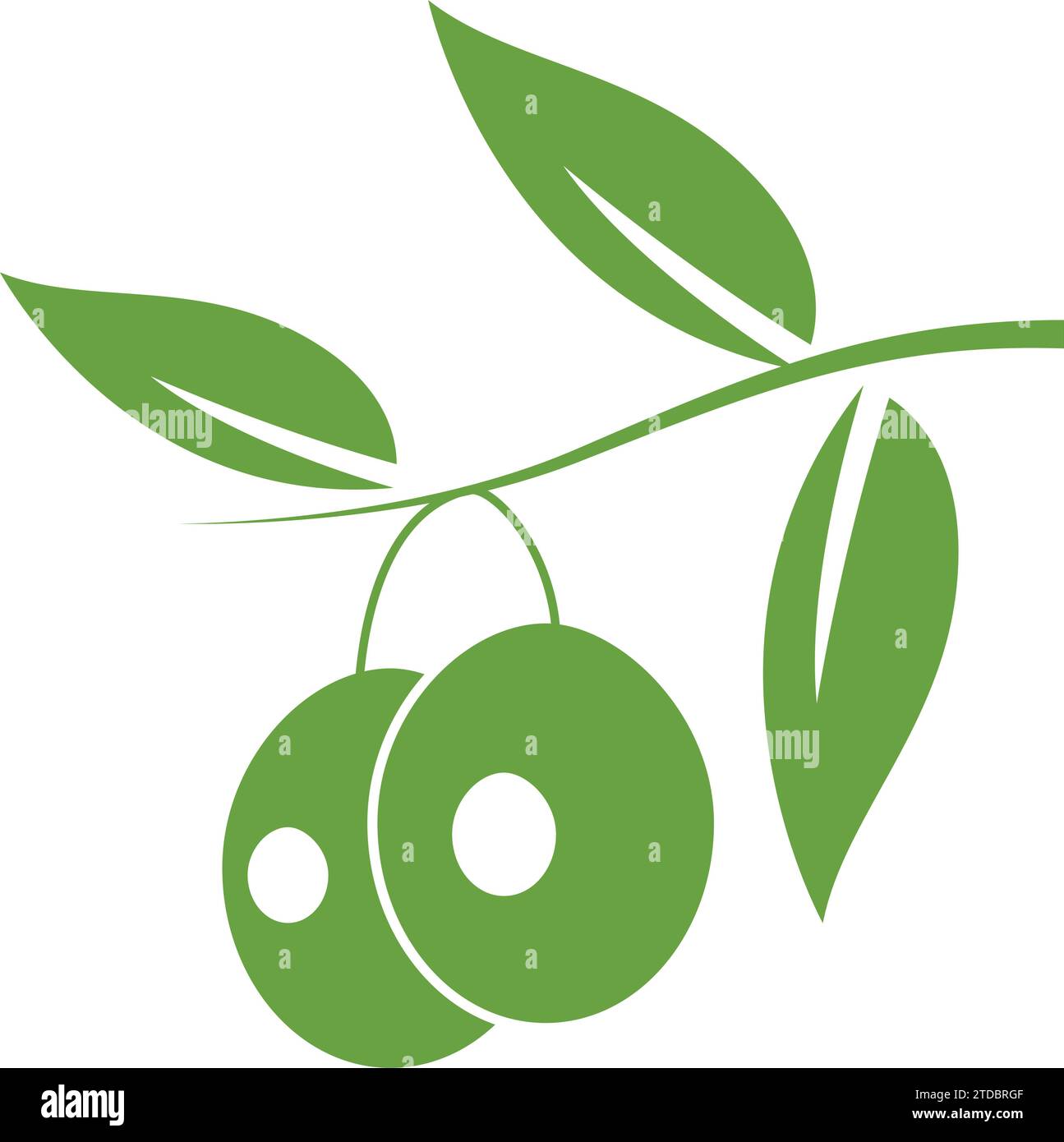 olive logo template vector design Stock Vector Image & Art - Alamy