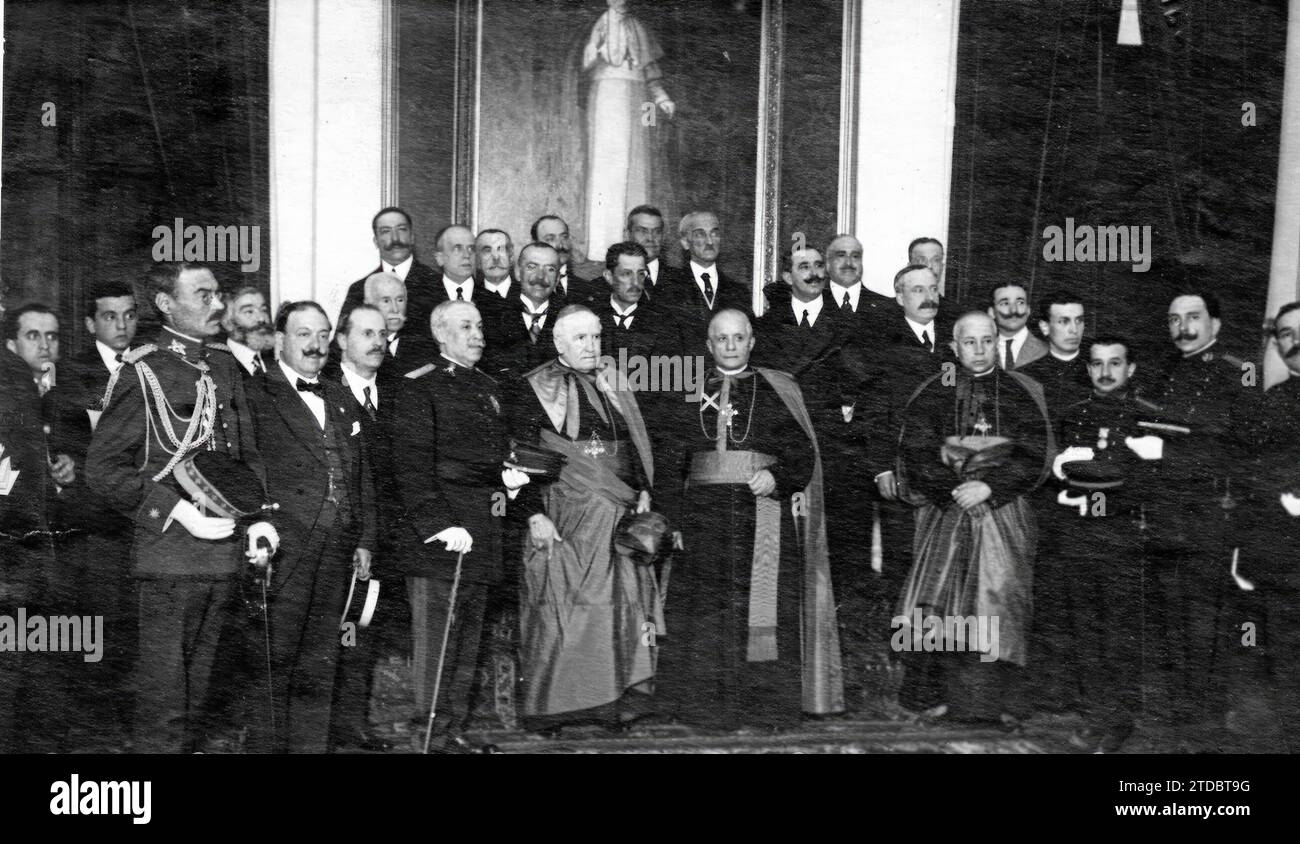 04/30/1919. Valencia. In the Archbishop's palace. The nuncio of His ...