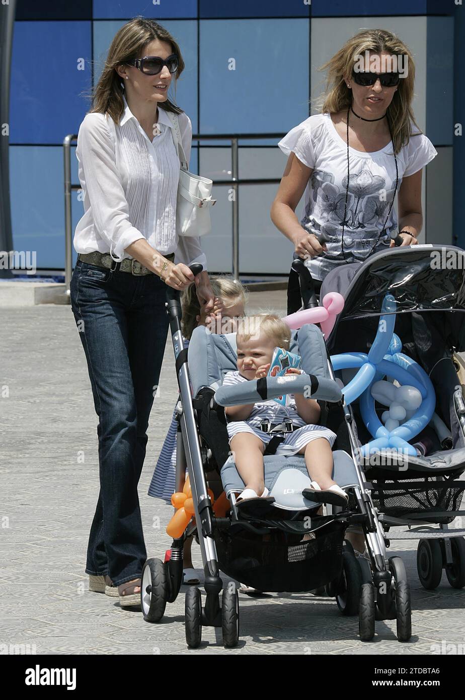 08/01/2008. Palma de Mallorca, 2-8-08.-The Princess of Asturias taking ...