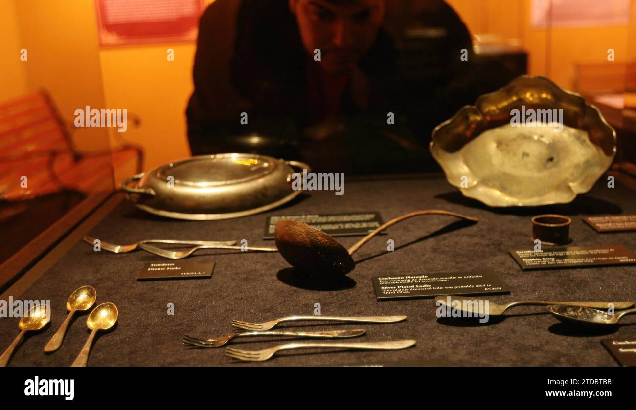 MADRID. November 19, 2008. View of some of the 230 objects rescued from ...