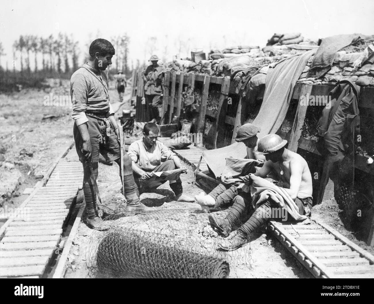 First World War. Western Front, July 1916. First official photo of ...