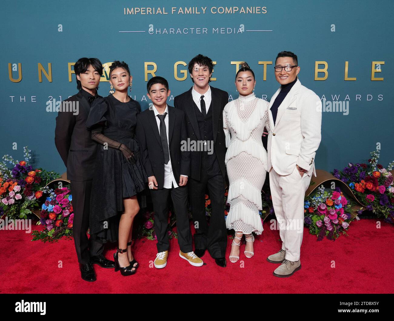 Los Angeles, USA. 16th Dec, 2023. (L-R) AVATAR: THE LAST AIRBENDER Cast ...