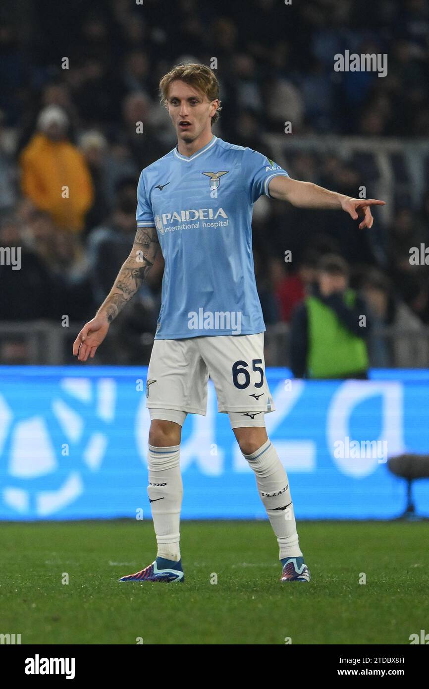 Rome, Italy. 17th Dec, 2023. Nicolo' Rovella of S.S. Lazio during the ...