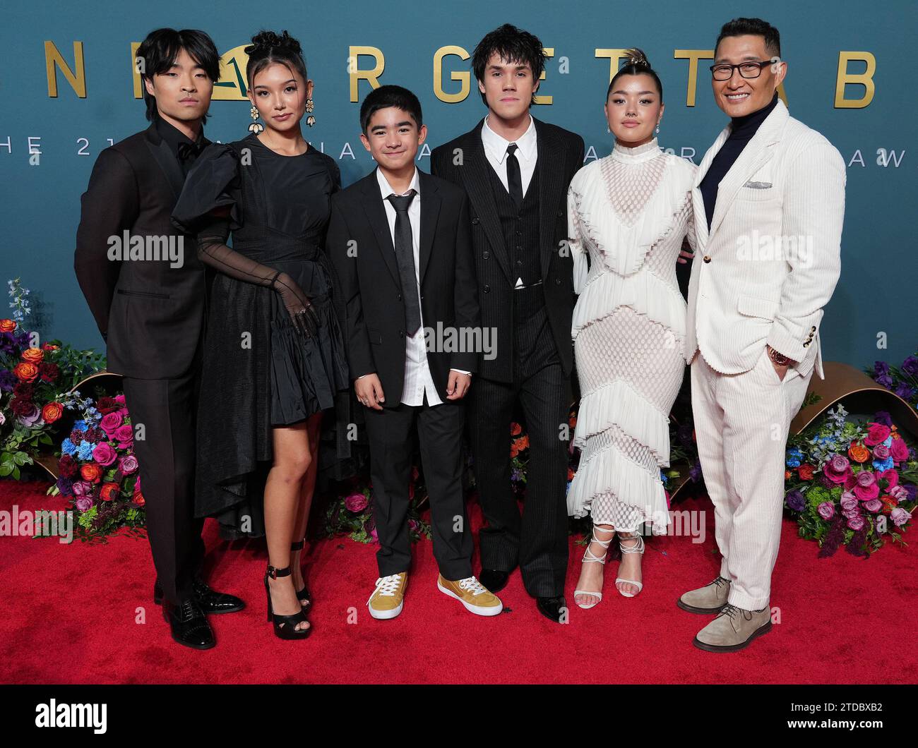 Los Angeles, USA. 16th Dec, 2023. (L-R) AVATAR: THE LAST AIRBENDER Cast ...