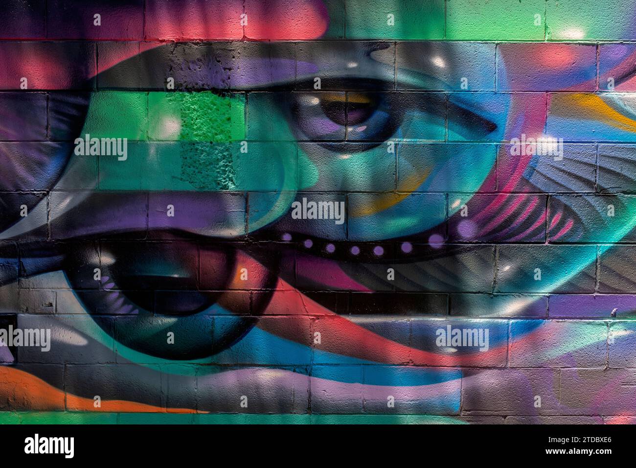 Wall mural in albuquerque hi-res stock photography and images - Alamy
