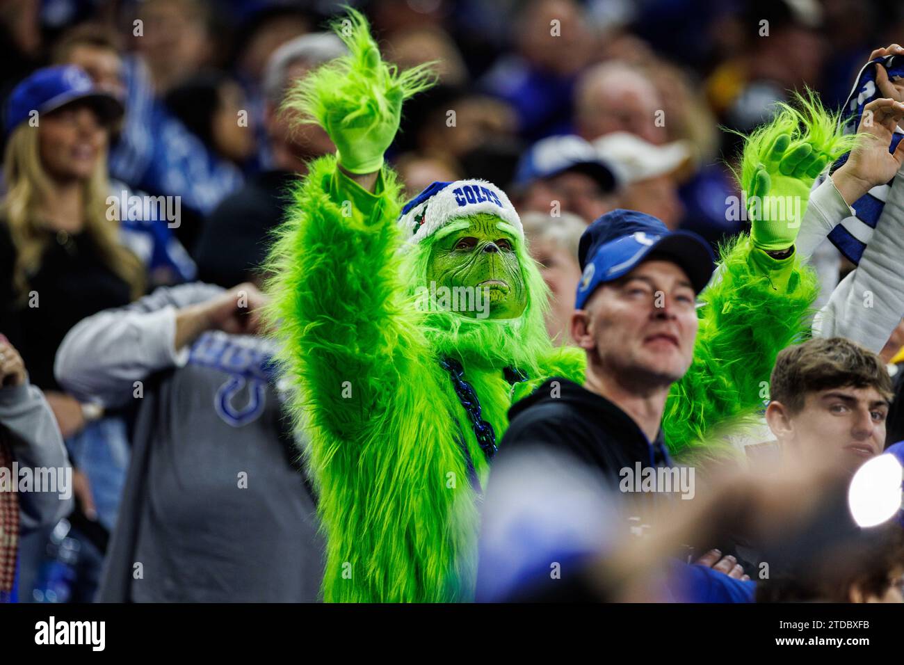 Indianapolis, Indiana, USA. 16th Dec, 2023. Indianapolis Colts Grinch ...