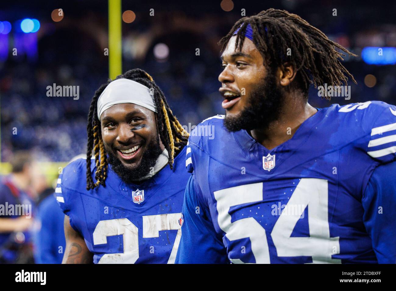 Indianapolis, Indiana, USA. 16th Dec, 2023. Indianapolis Colts running ...