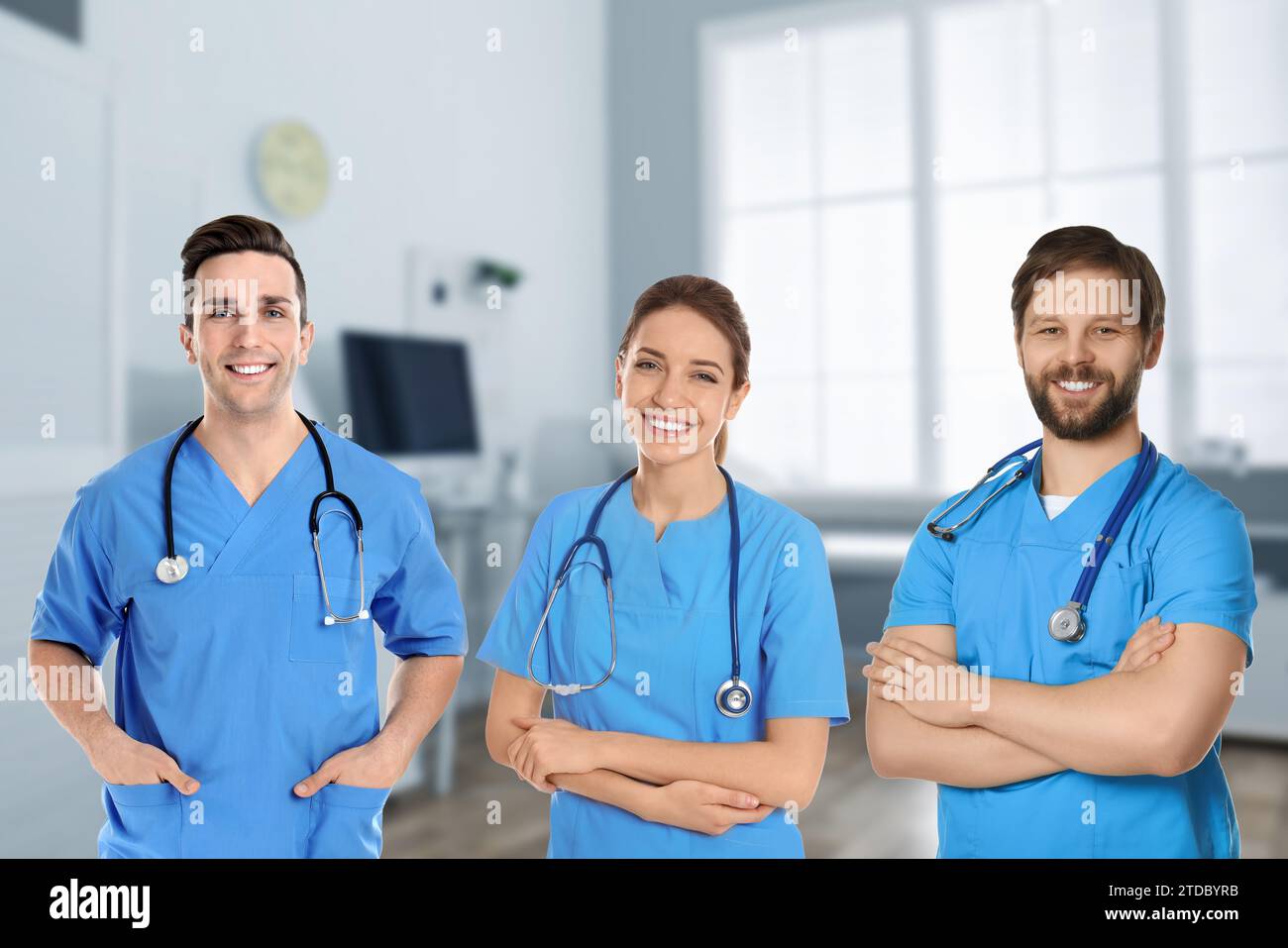 Nurses in uniform hi-res stock photography and images - Alamy