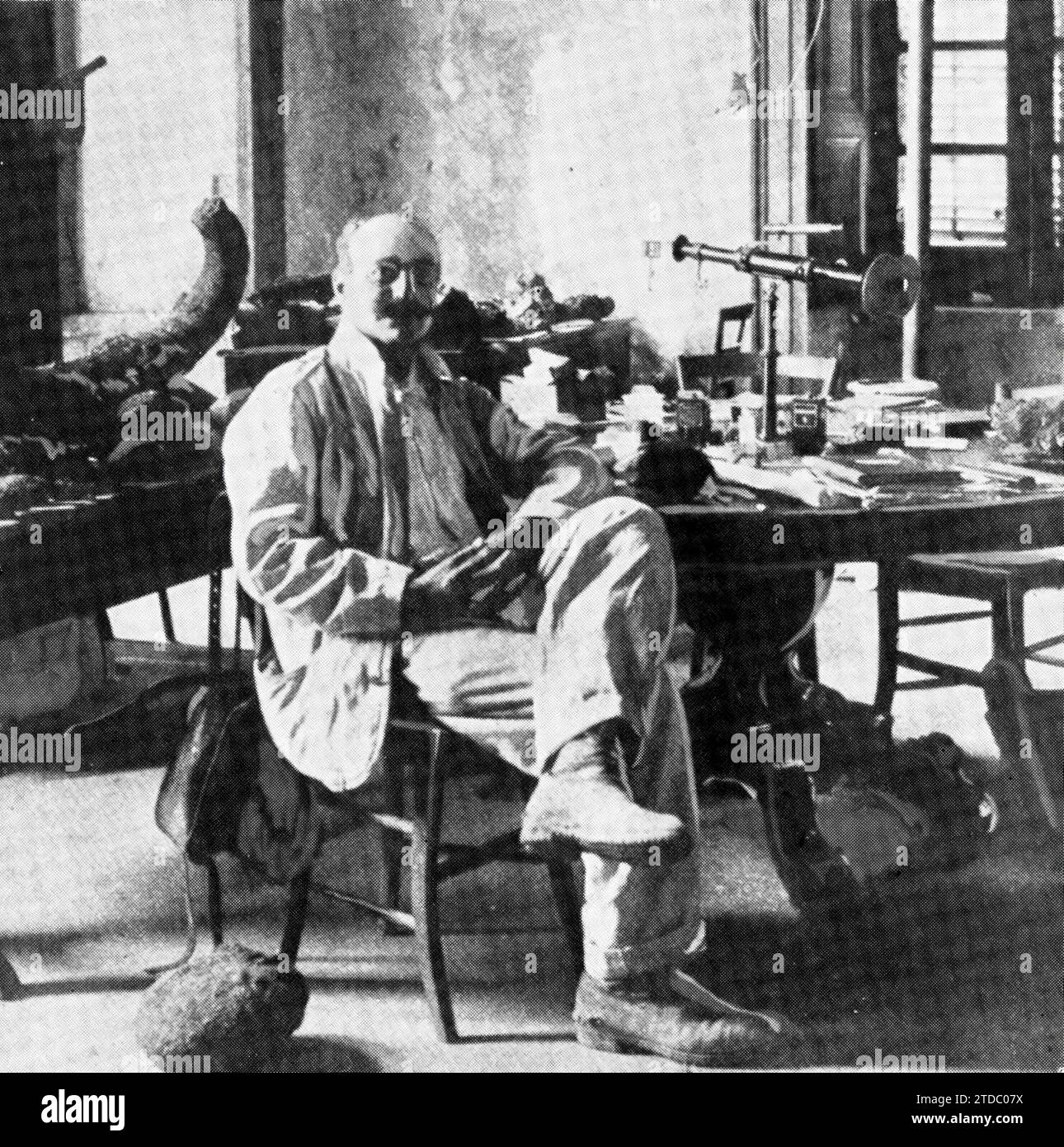 04/13/1906. Portrait of Professor Matteucci. Credit: Album / Archivo ...