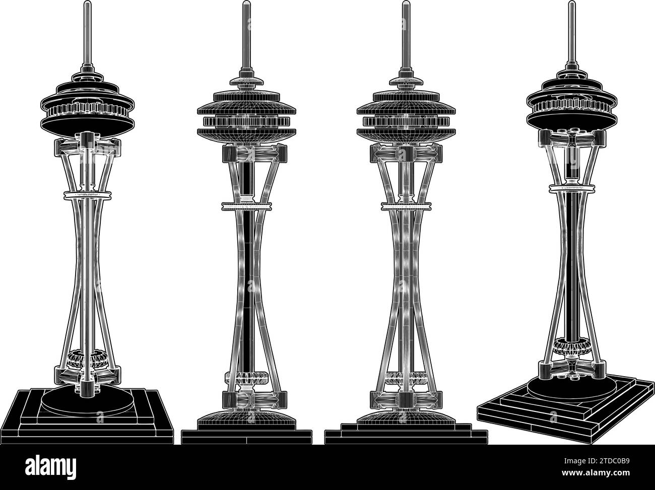 Tower Building Construction Vector. Skyscraper Landscape View ...