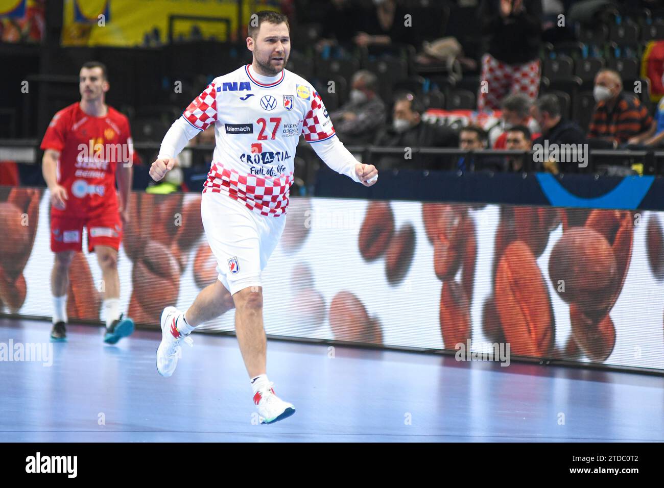 Ivan Cupic (Croatia). EHF Euro 2022 Stock Photo - Alamy