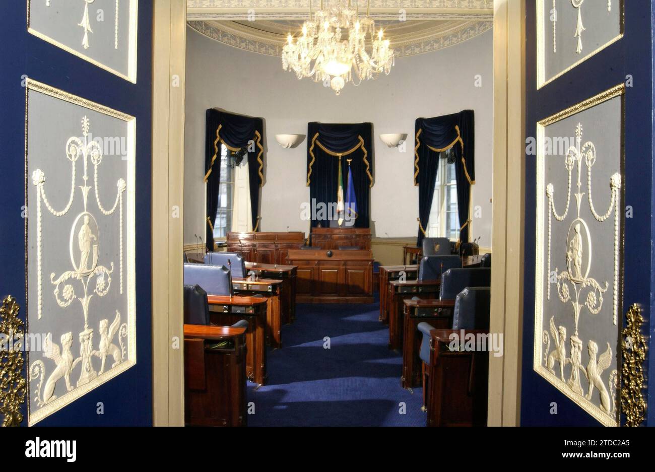 06/12/2013. Irish Senate Seanad Dublin Archdc. Credit: Album / Archivo ...