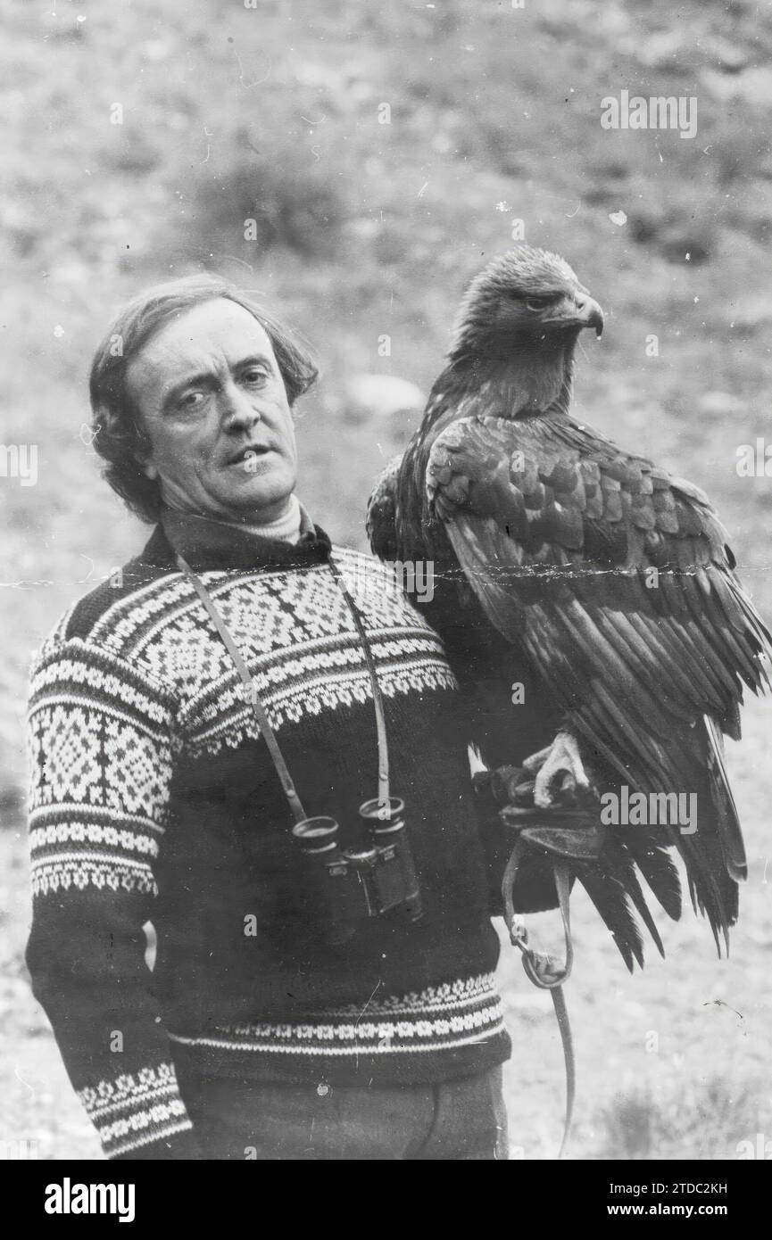 12/31/1976. Felix Rodriguez de la Fuente. Credit: Album / Archivo ABC ...