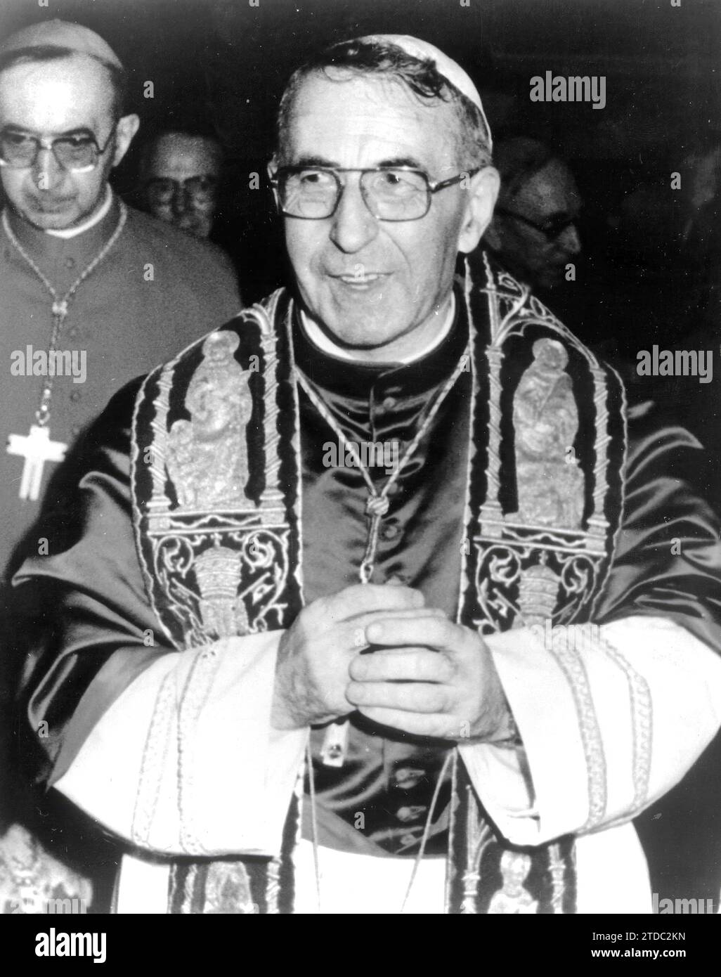 08251978 Pope John Paul I On The Day Of His Investiture As Pontiff Credit Album Archivo