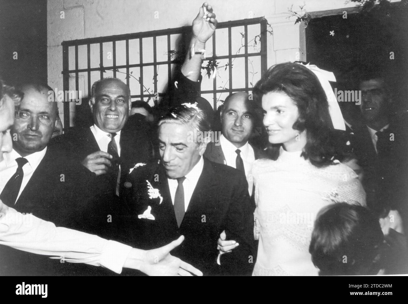 10/19/1968. Jacqueline Kennedy Takes Her Husband Aristotle Onassis by ...