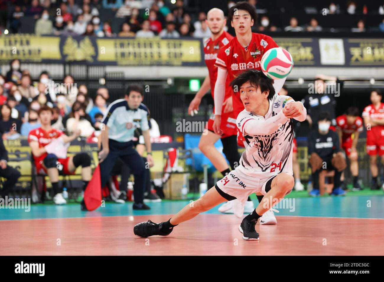 Tokyo, Japan. 16th Dec, 2023. Tomohiro Ogawa Volleyball : 2023 All Japan Men's Volleyball ...