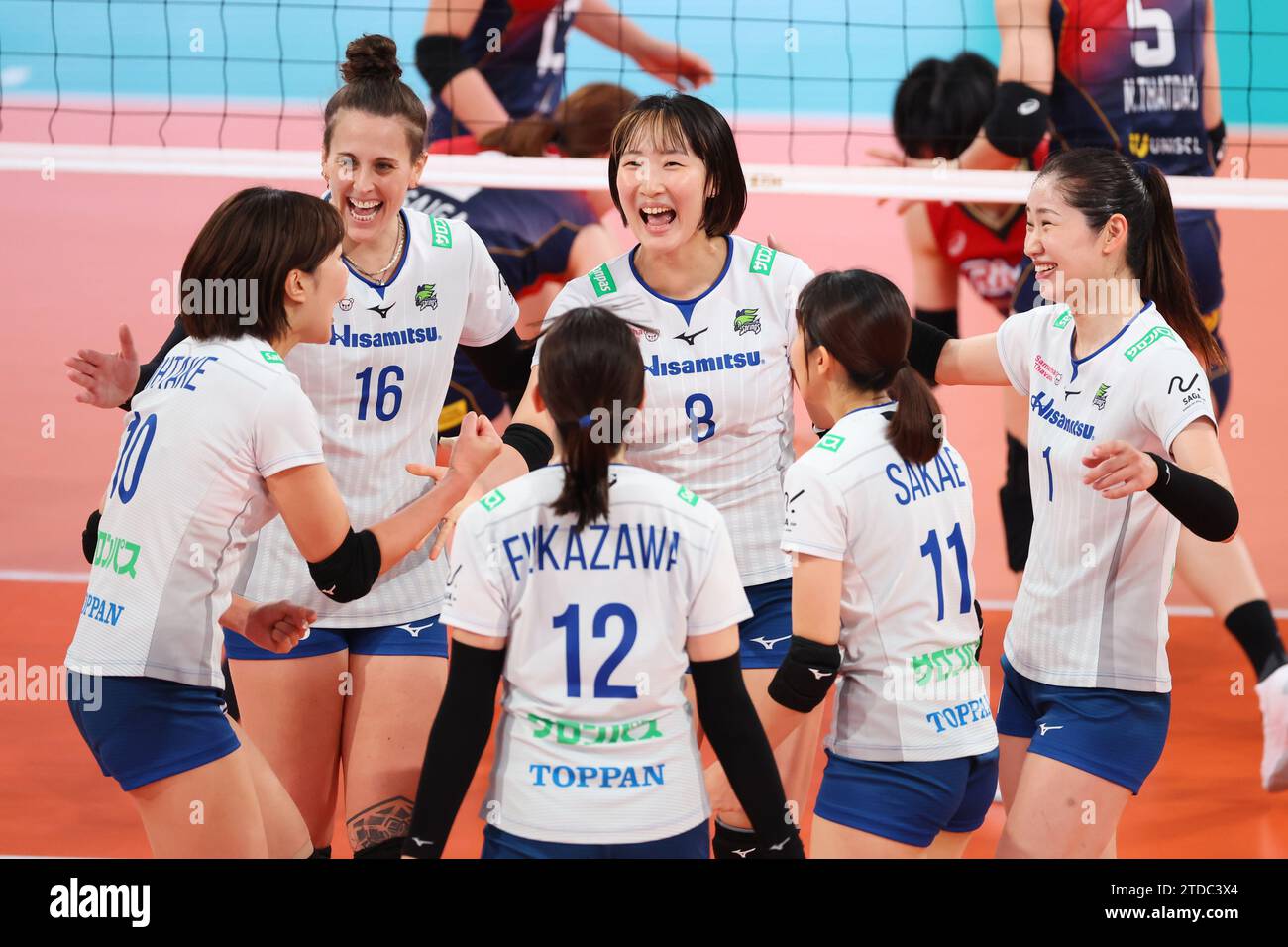 Tokyo, Japan. 16th Dec, 2023. Hisamitsu Springs team group Volleyball : 2023 All Japan Women's ...