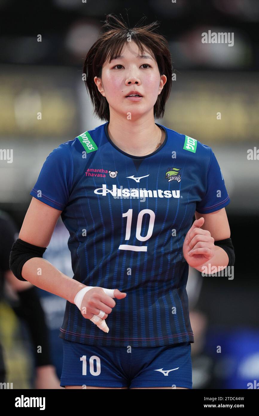 Tokyo, Japan. 17th Dec, 2023. Riho Otake Volleyball : 2023 All Japan Women's Volleyball ...