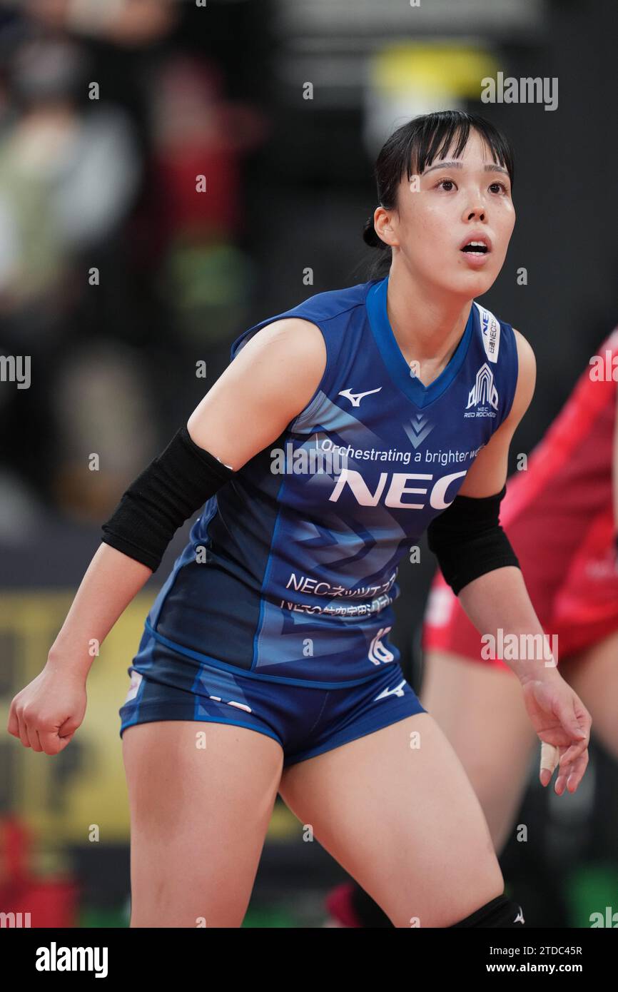 Tokyo, Japan. 17th Dec, 2023. Natsumi Kojima (NEC) Volleyball : 2023 All Japan Women's ...
