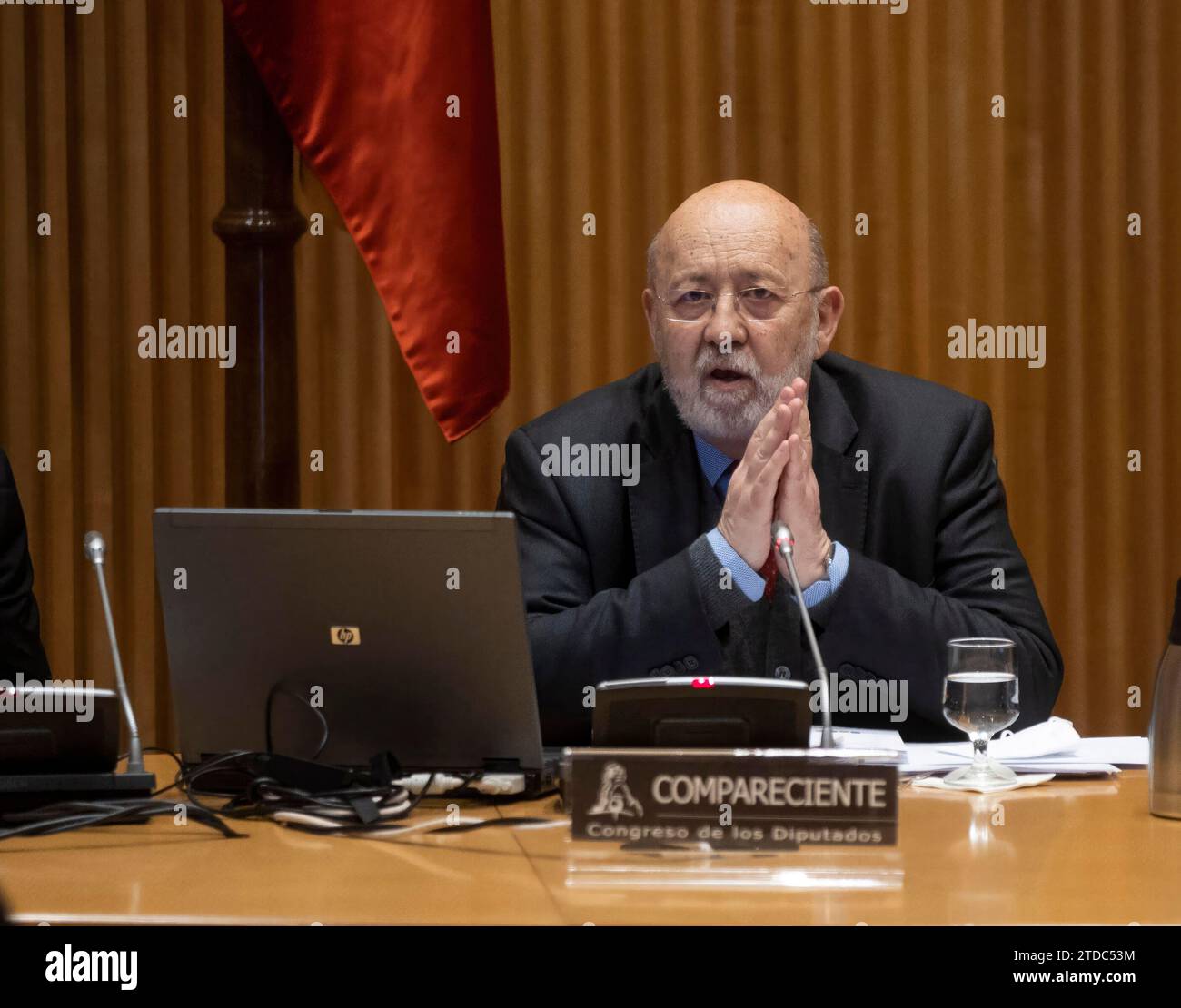 Madrid, 03/16/2022. José Félix Tezanos, president of Cis, in a ...