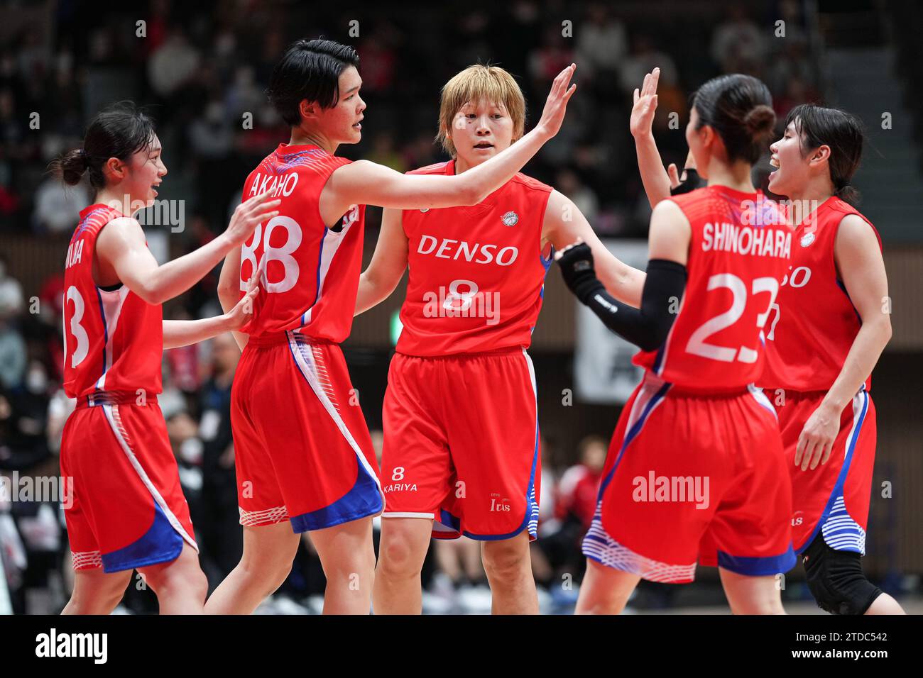 Yoyogi 2nd Gymnasium, Tokyo, Japan. 16th Dec, 2023. Maki Takada Denso ...