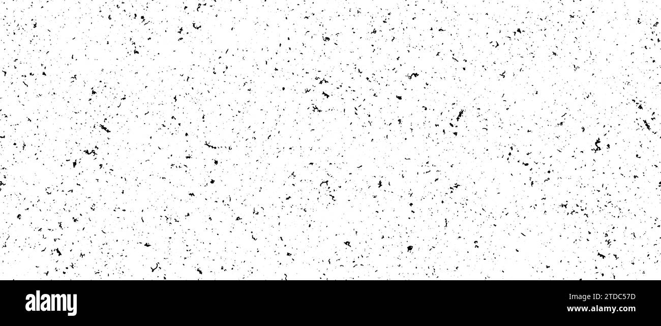 Black and white mottled seamless pattern. Small grunge sprinkles ...