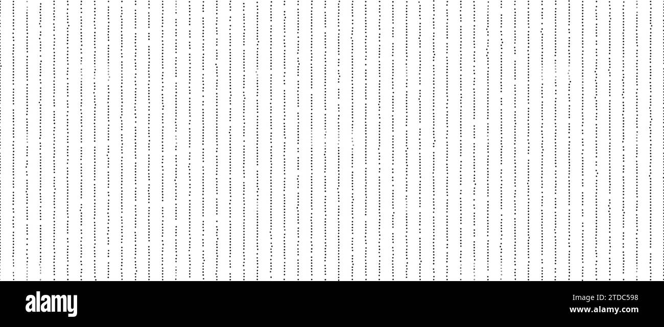 Dotted lines seamless pattern. Black and white stippled background ...