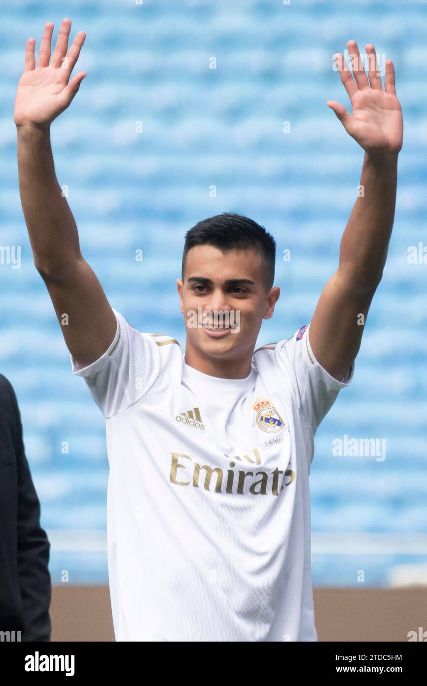Madrid, 02/18/2020. Santiago Bernabeu. Presentation of the Brazilian ...